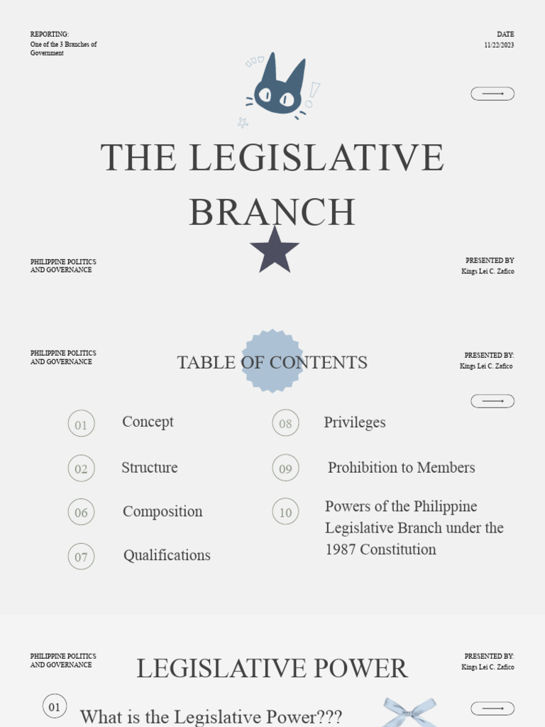 Legislative Branch | PDF