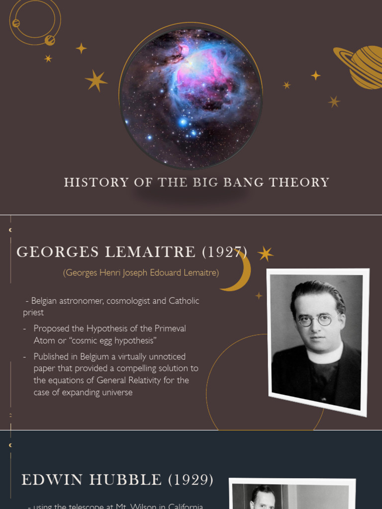 History of The Big Bang Theory | PDF | Science & Mathematics | Young Adult