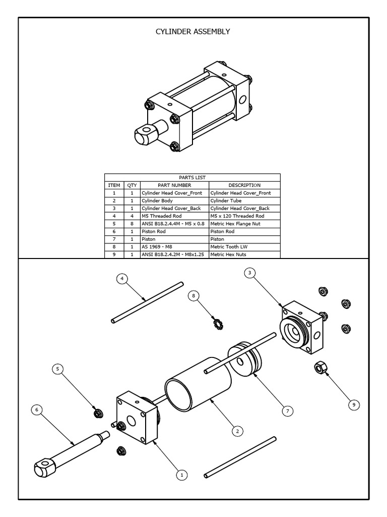 Cylinder-Assembly | PDF