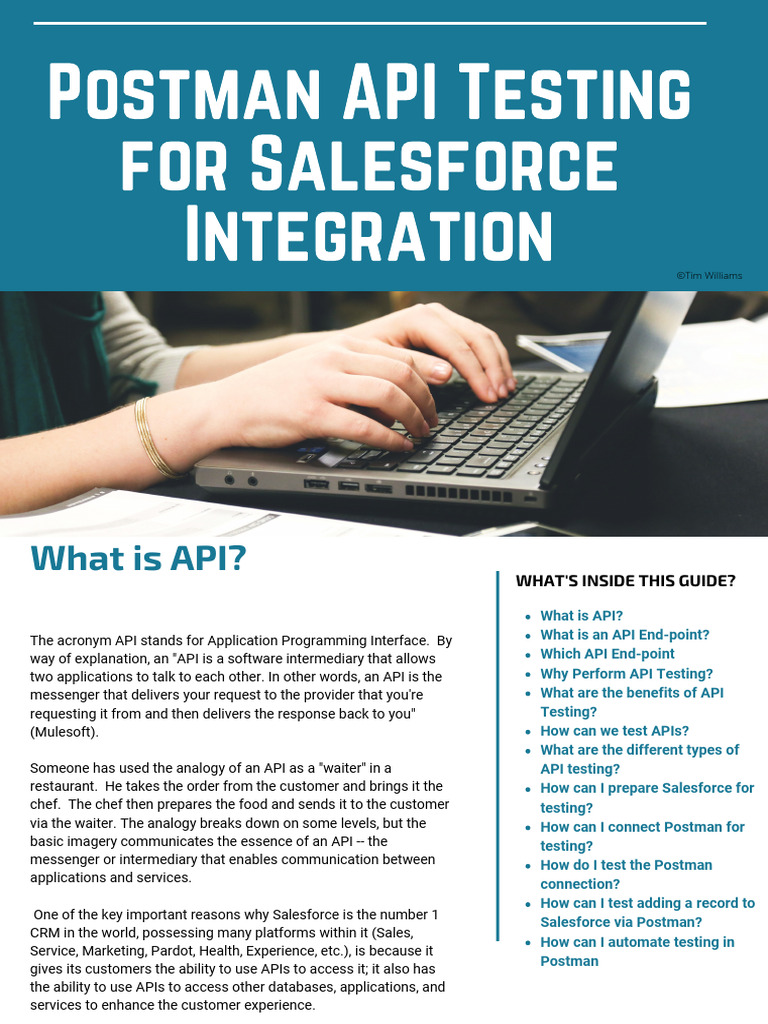 Postman Testing For Salesforce Integration 1681441358 | PDF