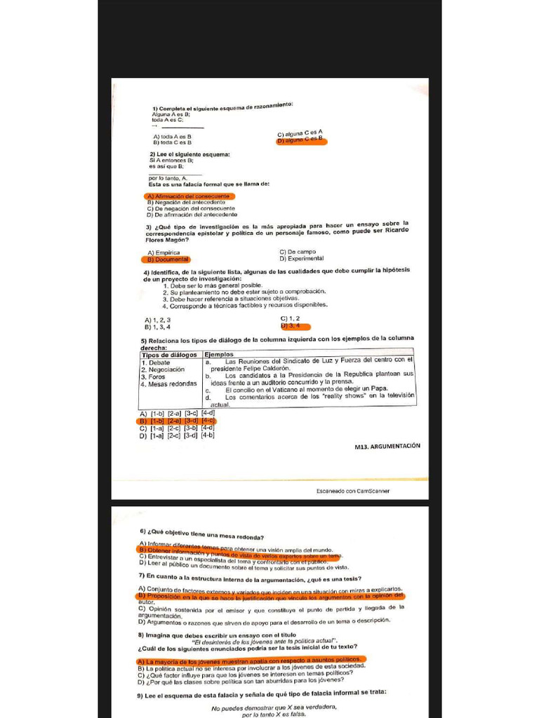 Módulo 13 Argumentación | PDF