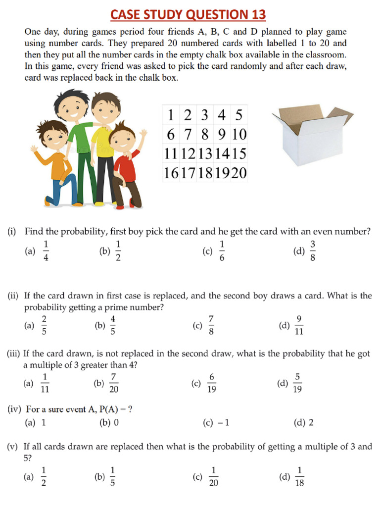 Case Study Question - 13 | PDF