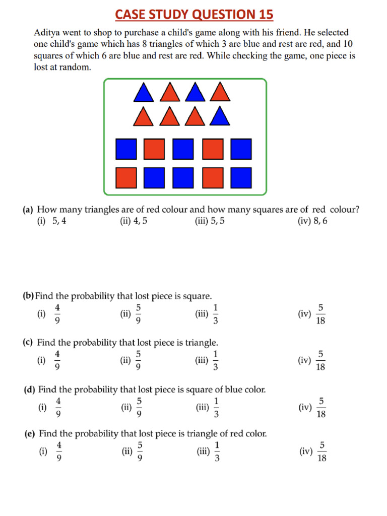 Case Study Question - 15 | PDF