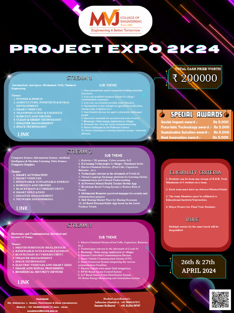 Project Expo 2024: Innovative Ideas Showcase | PDF | Computers ...