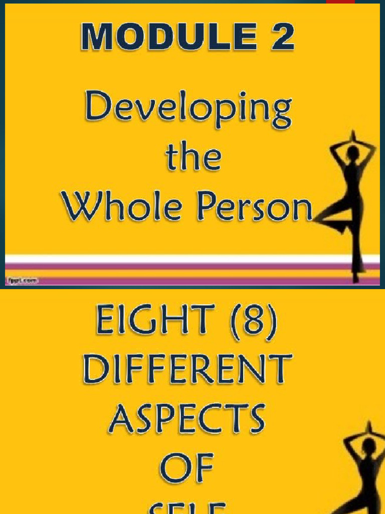 Developing A Whole Person | PDF