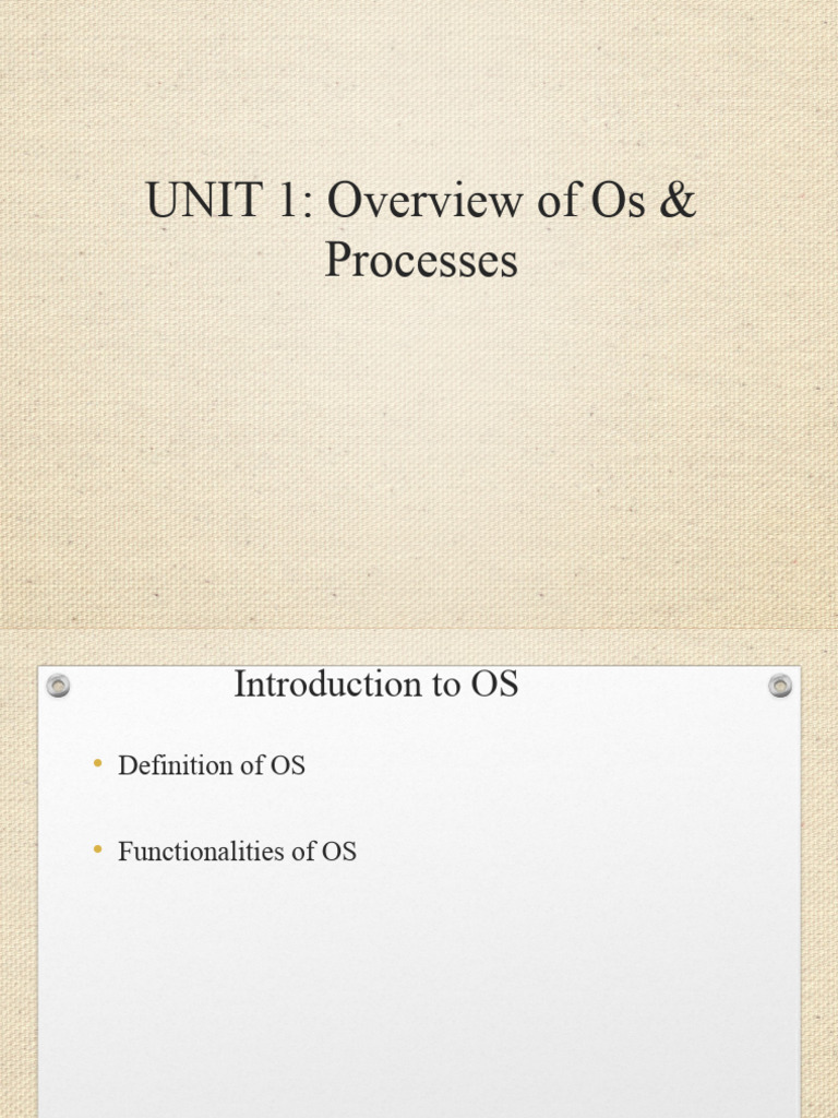 Unit 1 | PDF