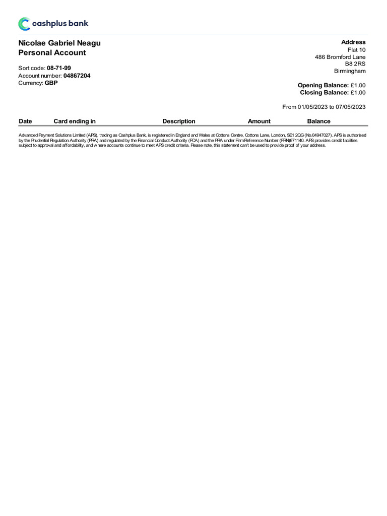 Transactions 052023 | PDF