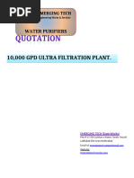 CIP Calculation | PDF | Membrane | Pump