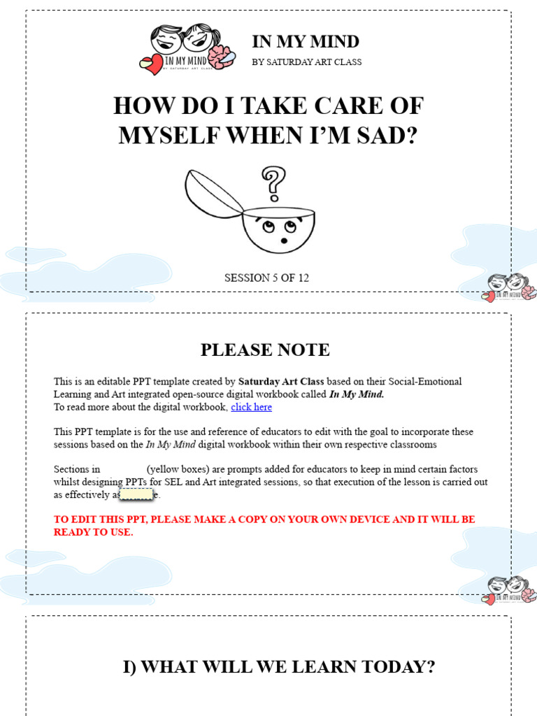 _In My Mind PPT_ Session 5 | PDF | Feeling | Collage