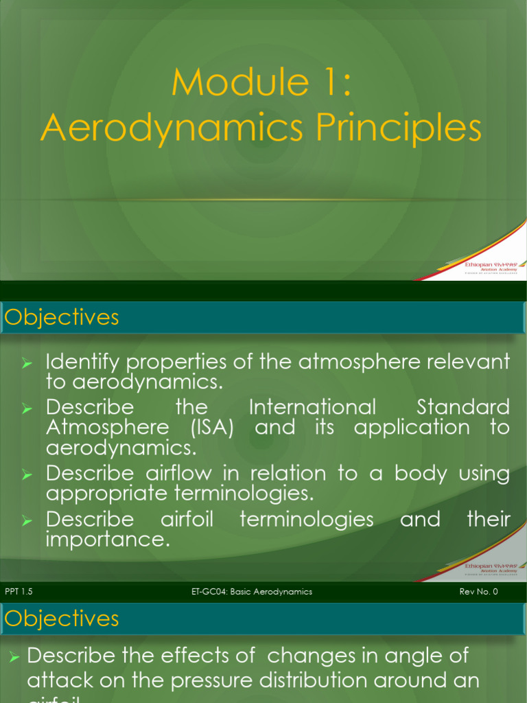Basic Aerodynamics Principles Overview | PDF | Science & Mathematics | Technology & Engineering