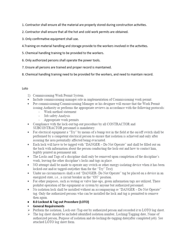 General Requirements | PDF