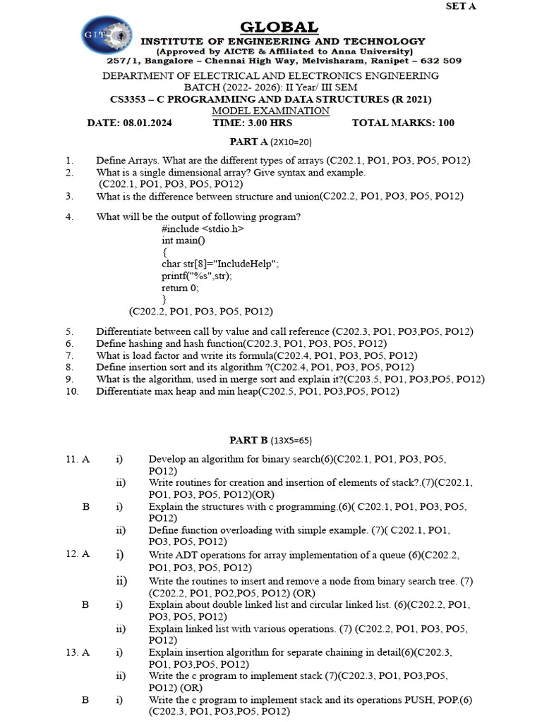 Model1 Cpds Ece A | PDF