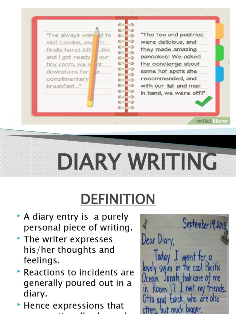 Understanding Diary Entries | PDF | General Fiction