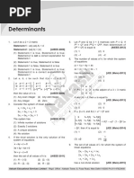 Matrices and Determinants PYQ JEE Very Imp Jee Questions | PDF | Matrix ...