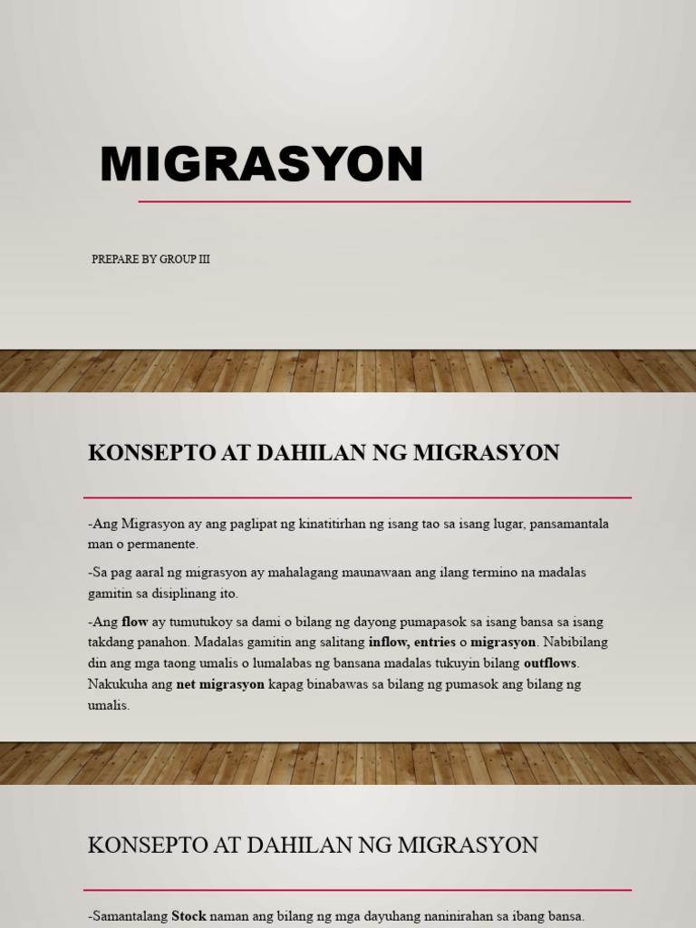 MIGRASYON | PDF