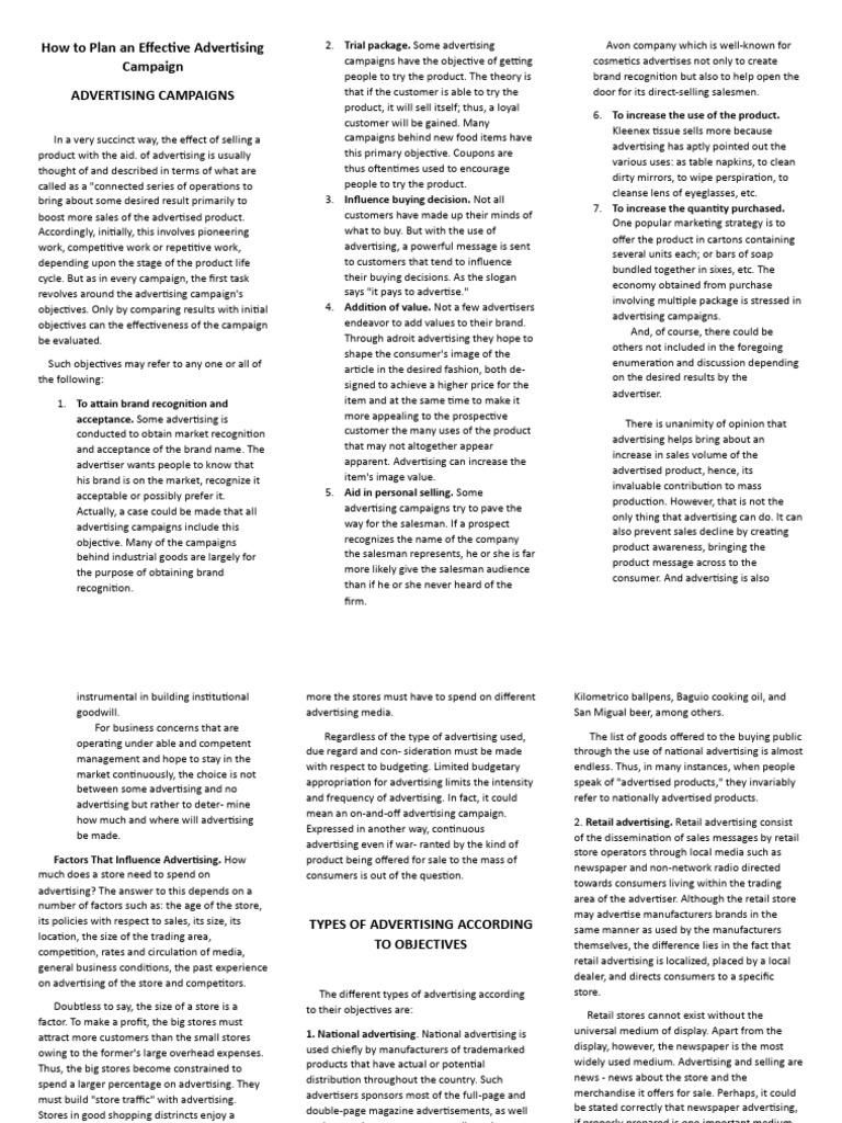 5 Key Advertising Techniques Explained | PDF | Advertising | Marketing