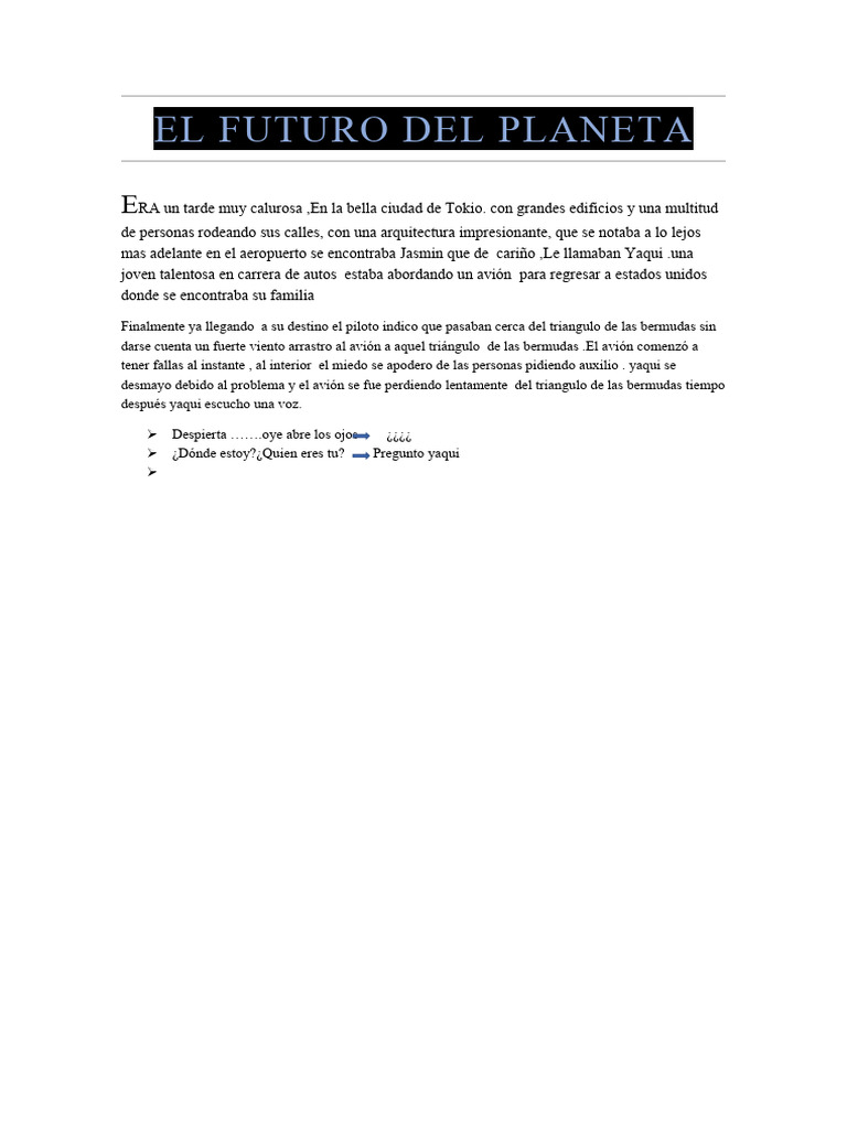 El Futuro Del Planeta | PDF