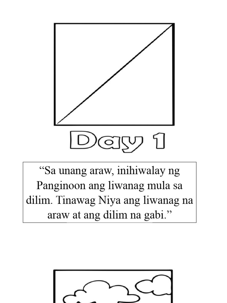 Pitong Araw NG Paglikha | PDF