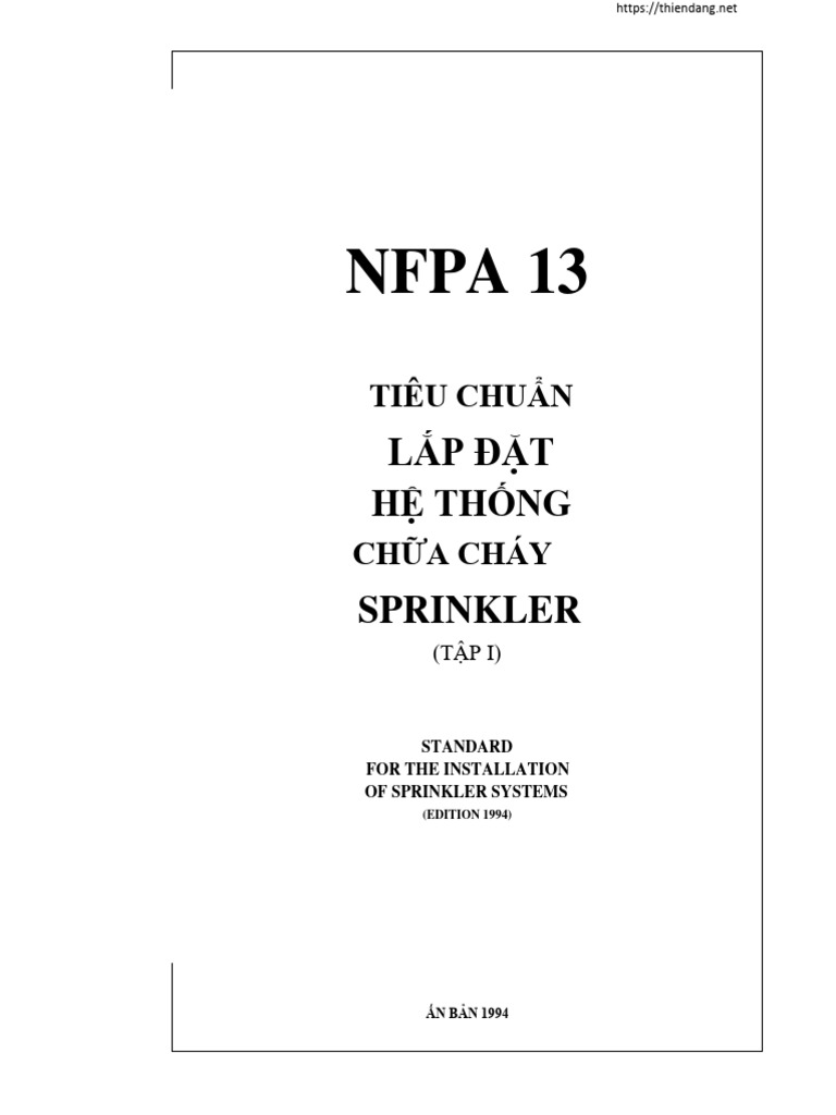 Nfpa 13: Hệ Thống | PDF