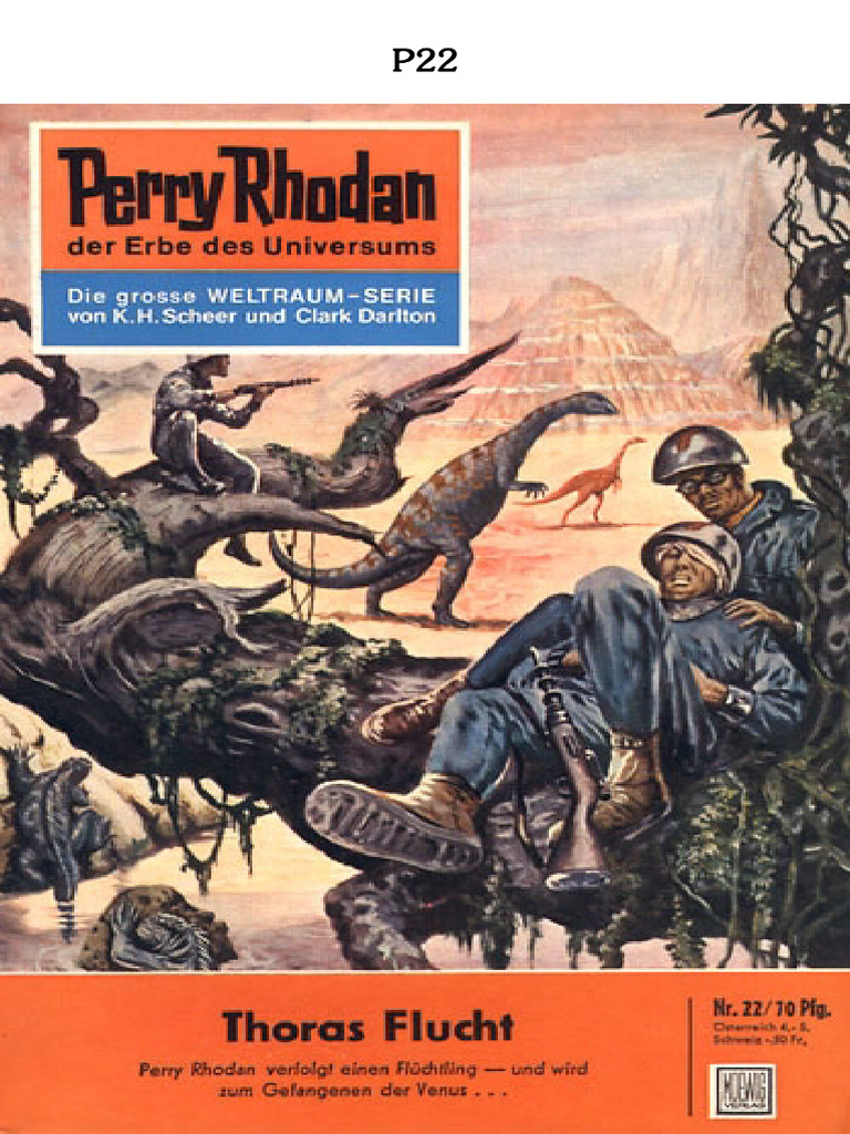 P-022 - A Fuga de Thora - Clark Darlton - Projeto Futurâmica Espacial | PDF | Vênus | Terra