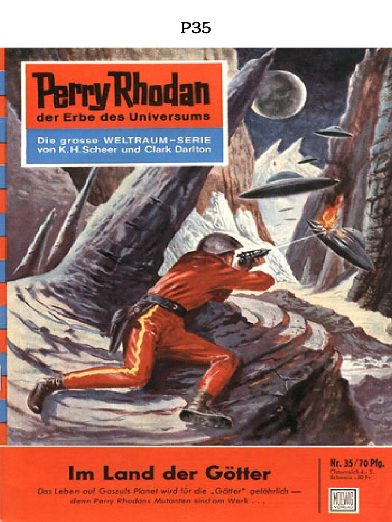 P-035 - o Planeta Dos Deuses - Kurt Mahr - Projeto Futurâmica Espacial ...