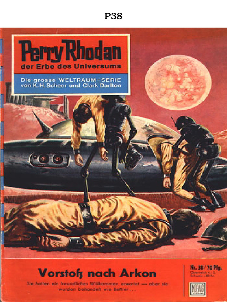 P-038 - Avanço para Árcon - Kurt Mahr - Projeto Futurâmica Espacial ...