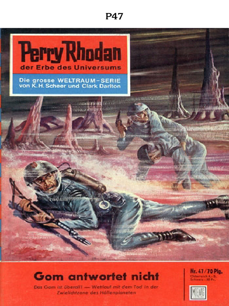 P-047 - Gom Não Responde - Kurt Mahr - Projeto Futurâmica Espacial | PDF