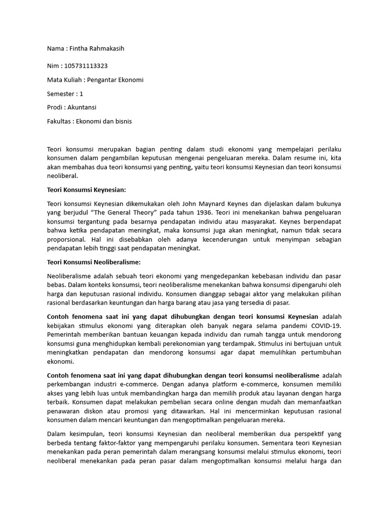 Tugas Absensi Fintha Rahmakasih | PDF