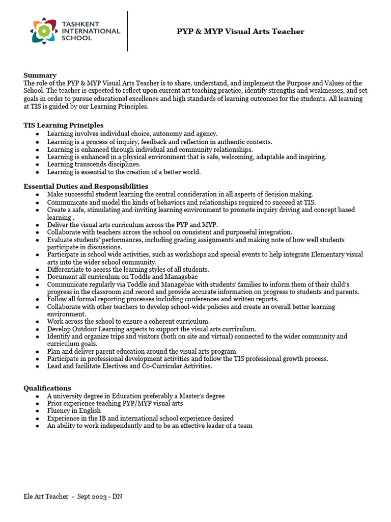 PYP-MYP-Visual-Arts-Dec-2023-2 | PDF