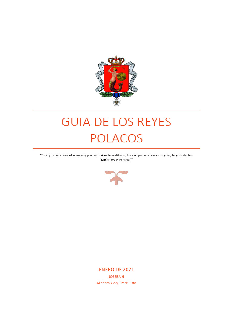 Guía de Los Reyes Polacos | PDF