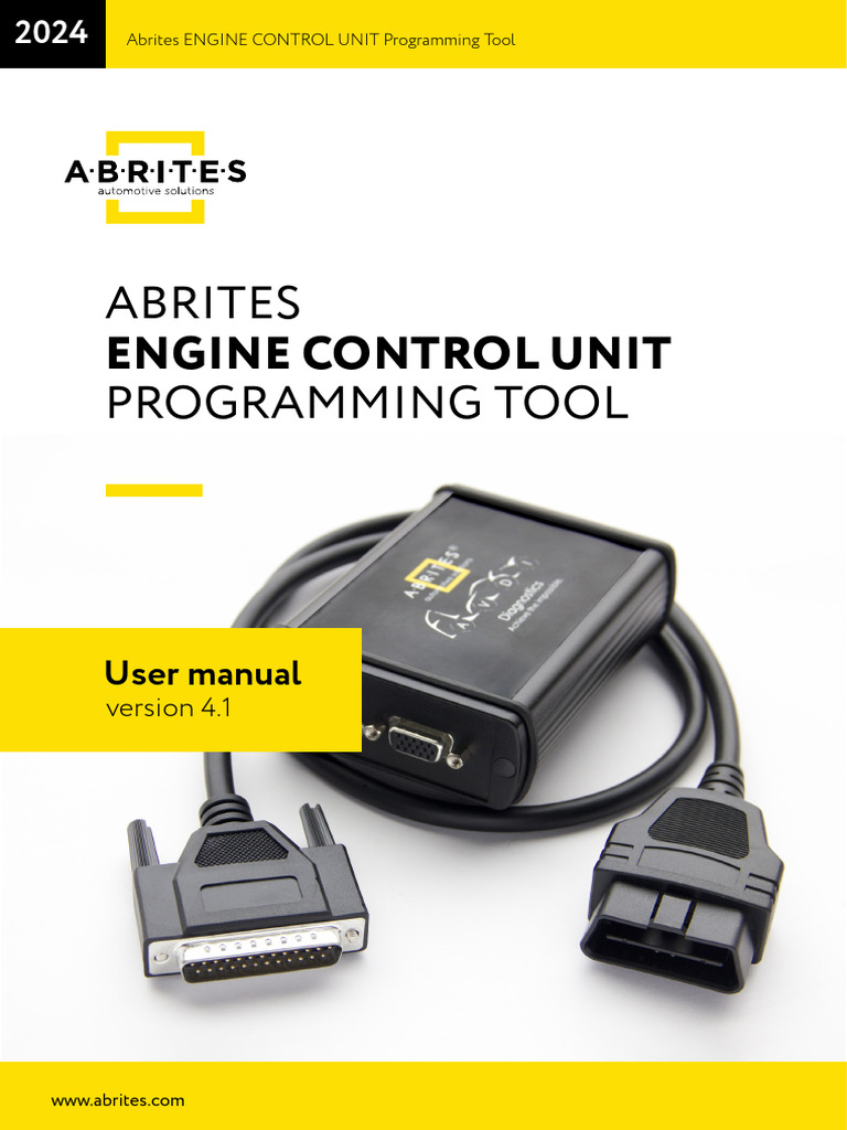 Ecu Programming Tool User Manual | PDF