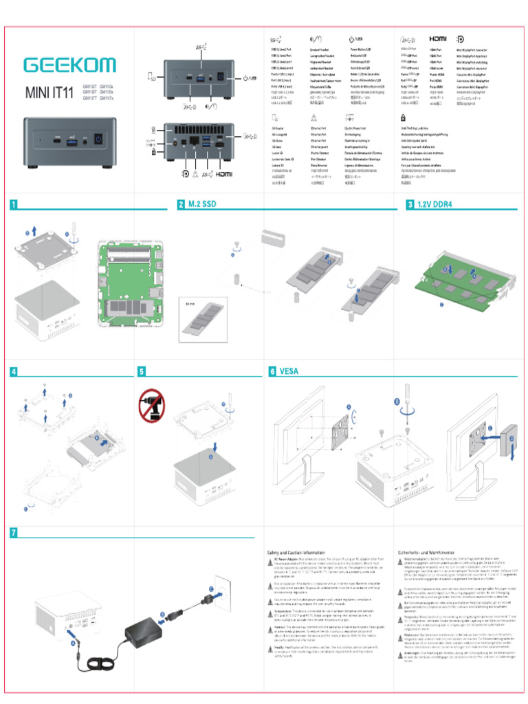 GEEKOM Mini IT 11 User Manual | PDF GEEKOM Mini IT 11 User Manual | PDF
