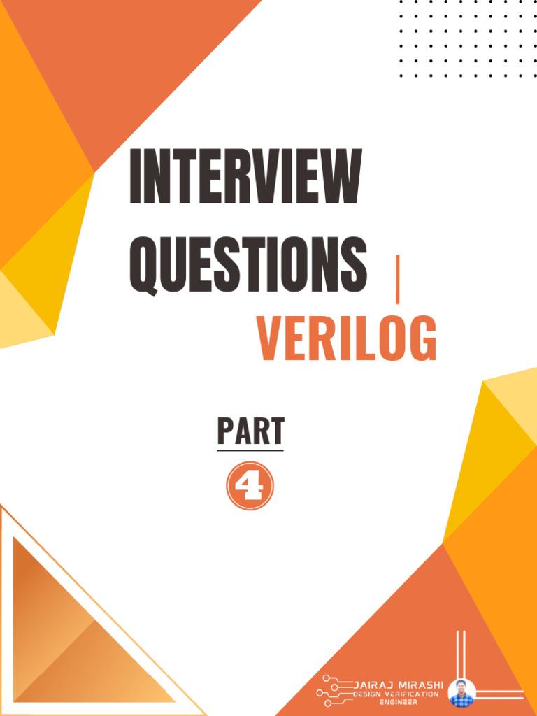 INTERVIEW QUESTIONS - Verilog - PART-4 | PDF