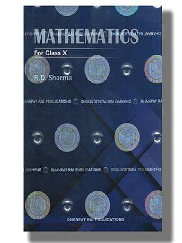 RD Sharma Mcqs in Mathematics Class X Term 1 Term 2 (RD Sharma) (Z ...