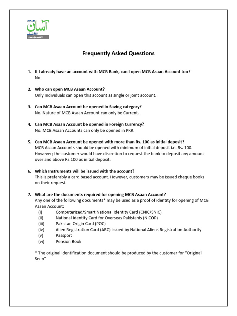 Frequently Asked Questions | PDF