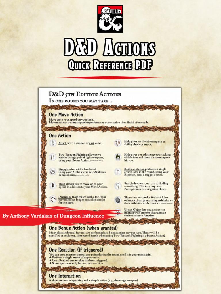 1453821-Guide DND Actions | PDF