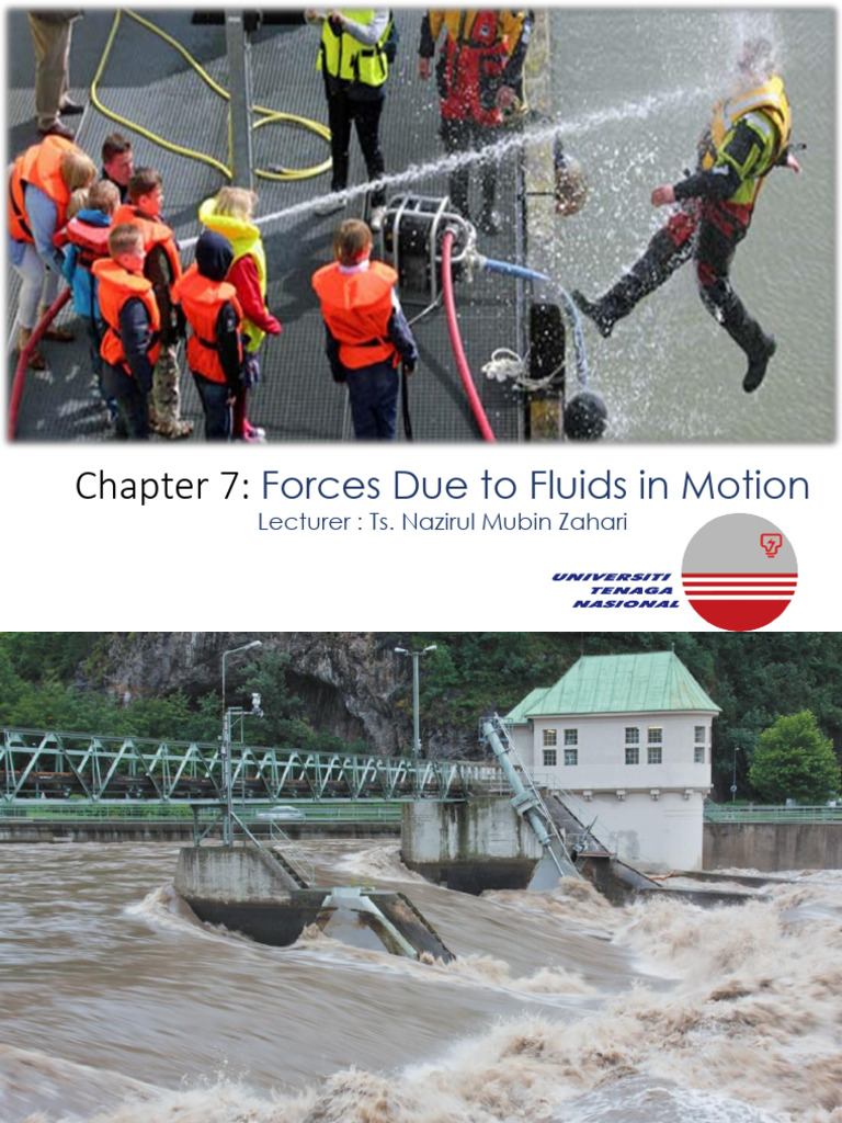 Chapter 7 - Forces Due To Fluid in Motion | PDF | Science & Mathematics