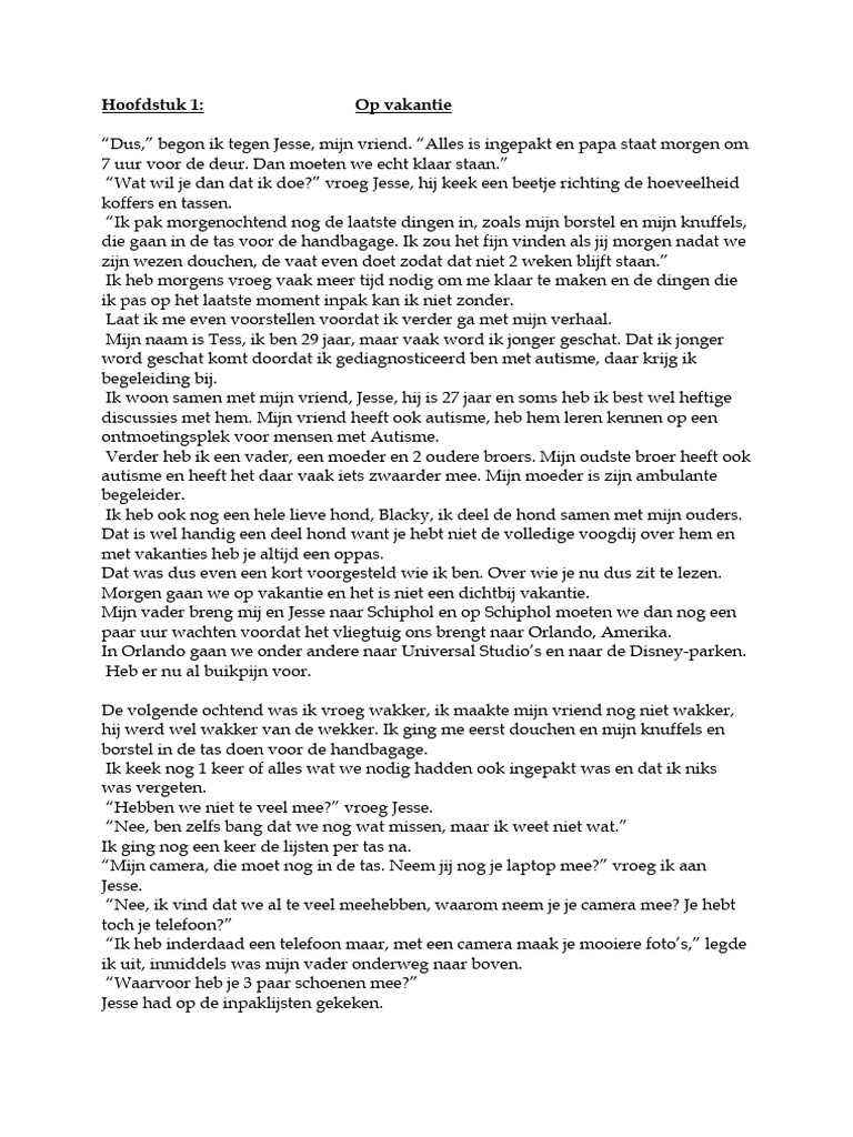 Hoofdstuk 1 | PDF