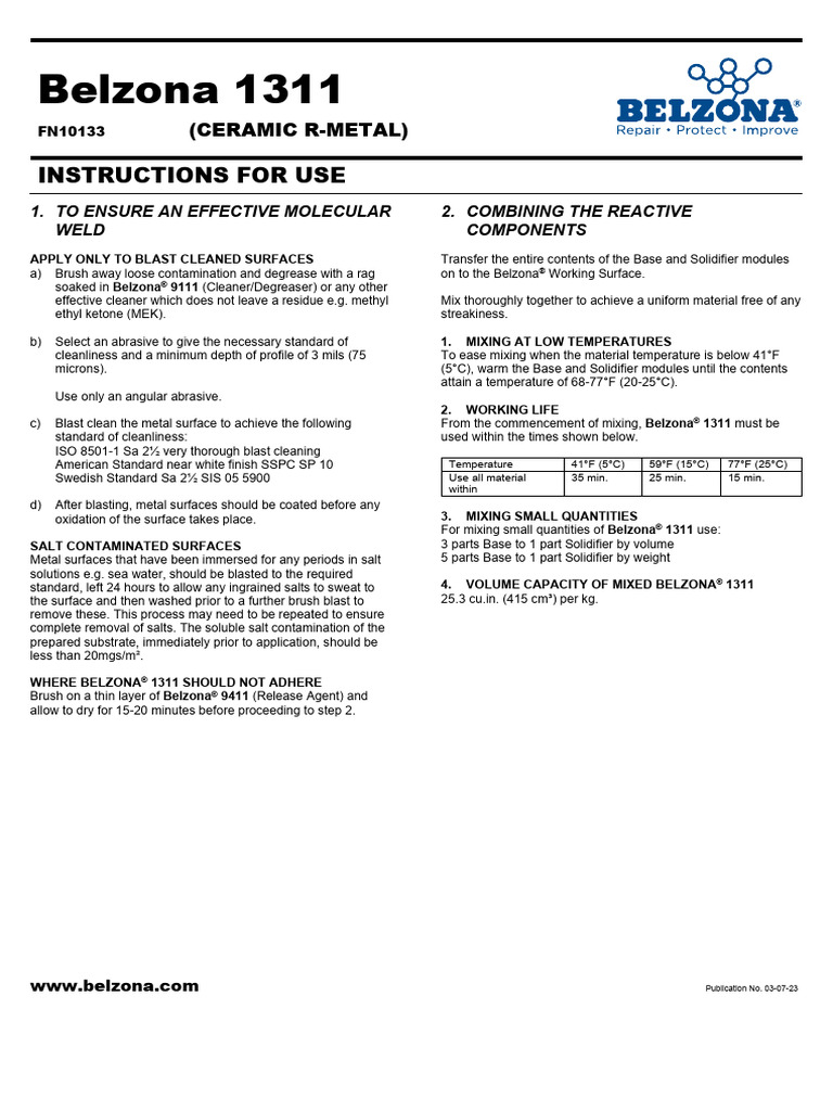 Benzola 1311 | PDF | Physical Sciences | Chemistry