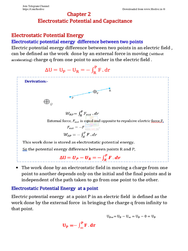 Hsslive-physics-Plus Two Chapter 2 | PDF | Science & Mathematics