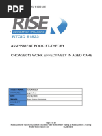 HLTINF006 Assessment Task 1 With Answer | PDF | Hygiene | Infection