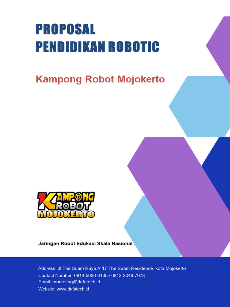 Penawaran Kerja Sama Robotik Edisi 2024 | PDF