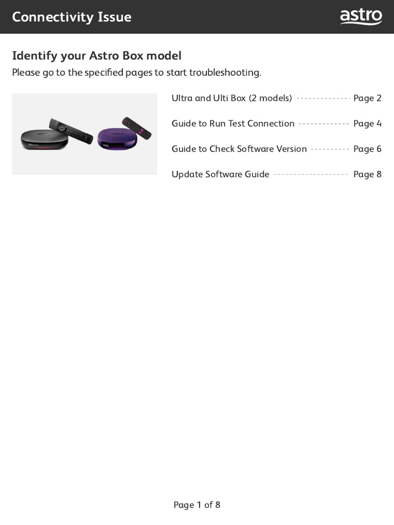 Connectivity Issue Eng Ultra Ulti Box | PDF | Computers