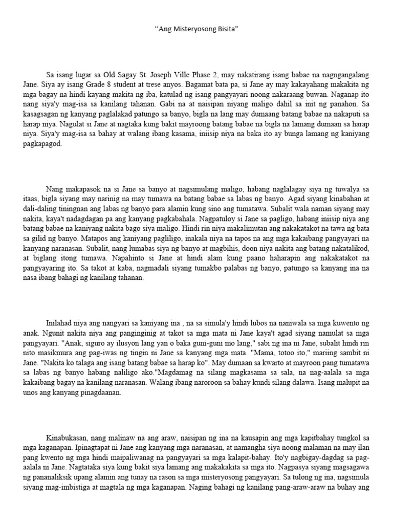 Ang Kababalaghan | PDF