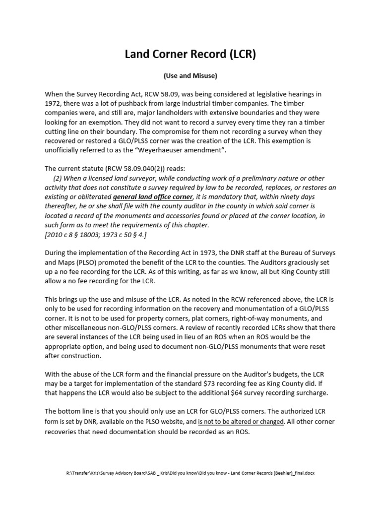 Eng Plso Dyk LCR | PDF