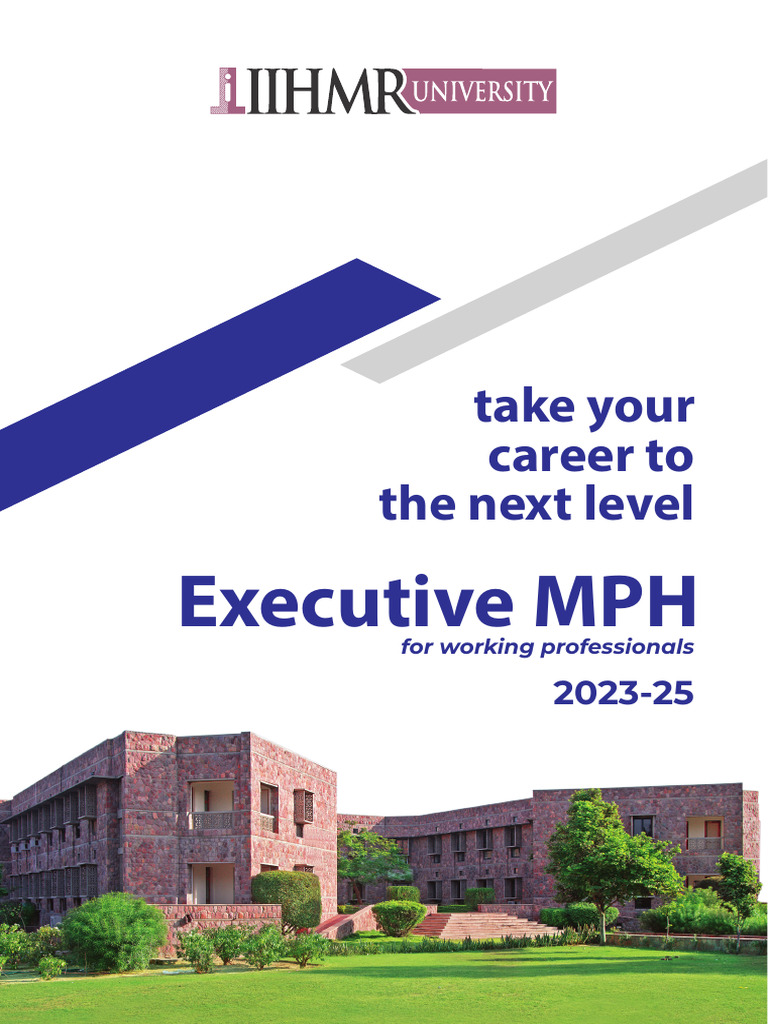 MPH Executive Program 2023 | PDF