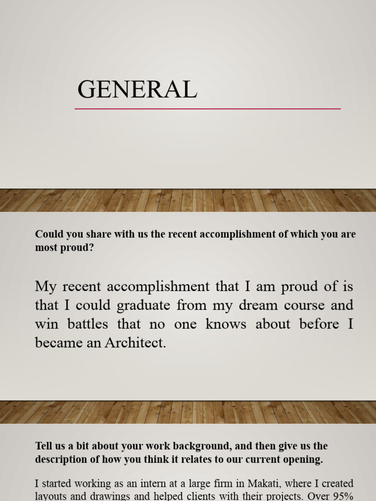 Mack Interview | PDF