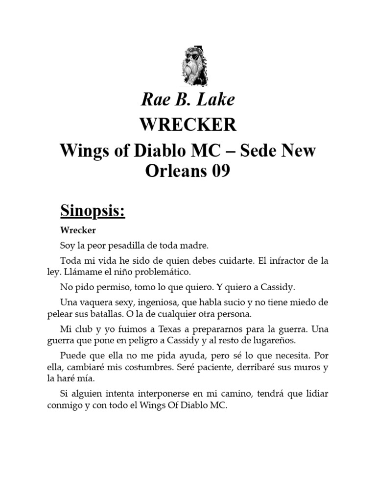09 - Rae B. Lake - Wrecker | PDF