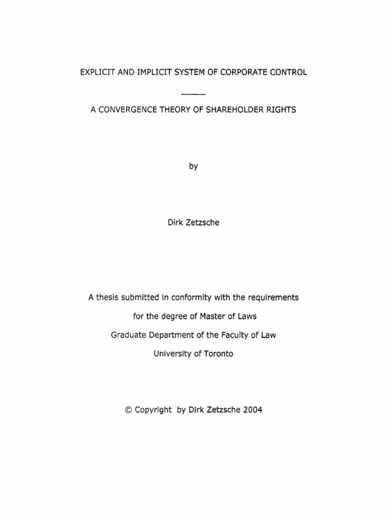 8-Explicit and Implicit System of Corporate Control - A Convergence ...