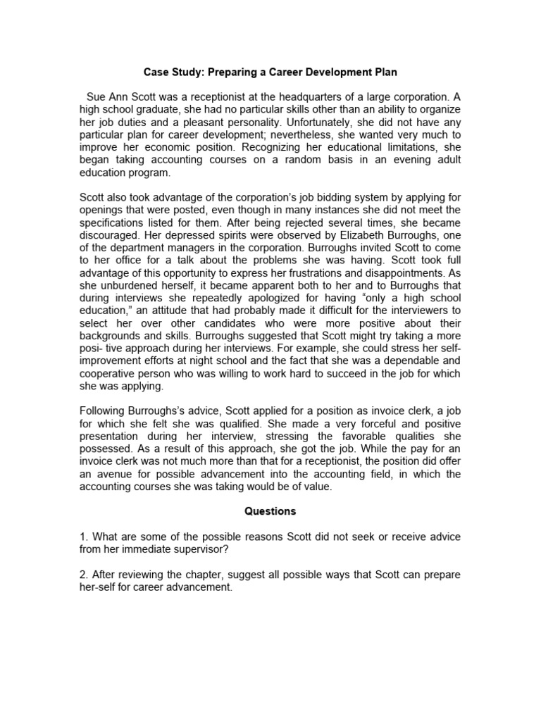 HR Case Study 4 | PDF | Psychology